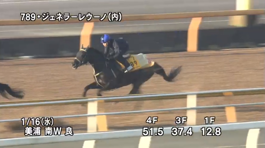 【AJCC 2019】追い切り/抜群の動きを見せたのは